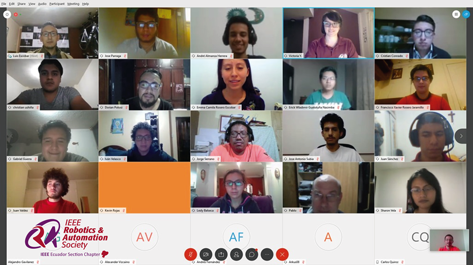 Aniversario IEEE RAS – Capítulo Ecuador – IEEE Ecuador RAS Chapter