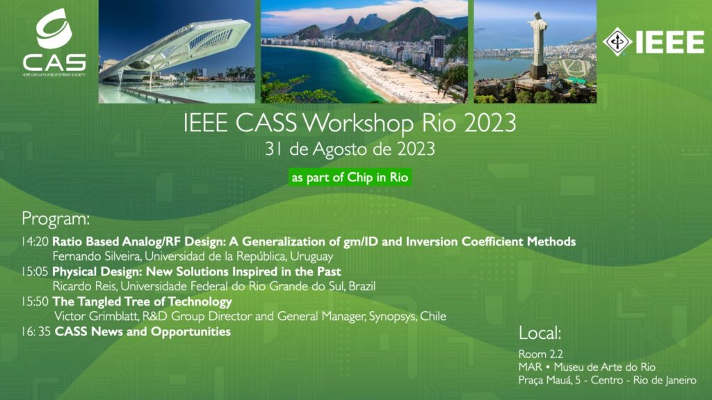 Eventos de maio 2025 – IEEE CASS Rio de Janeiro Chapter